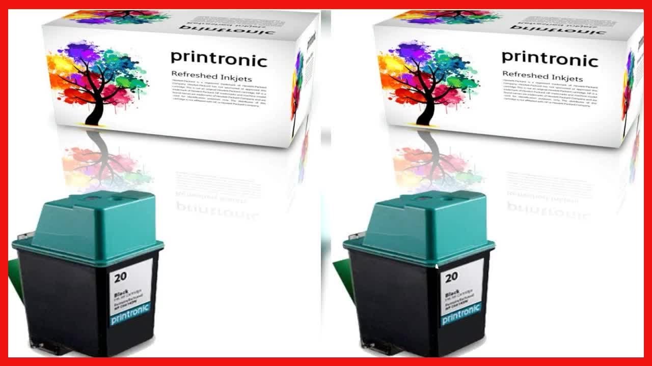 Printronic Remanufactured Ink Cartridge Replacement for HP 20 C6614D 1 ...