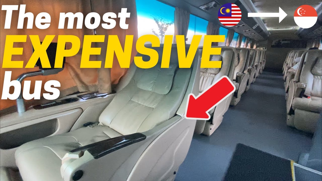 🚌🇲🇾 Riding on the most EXPENSIVE bus in Malaysia. | Malaysia to ...