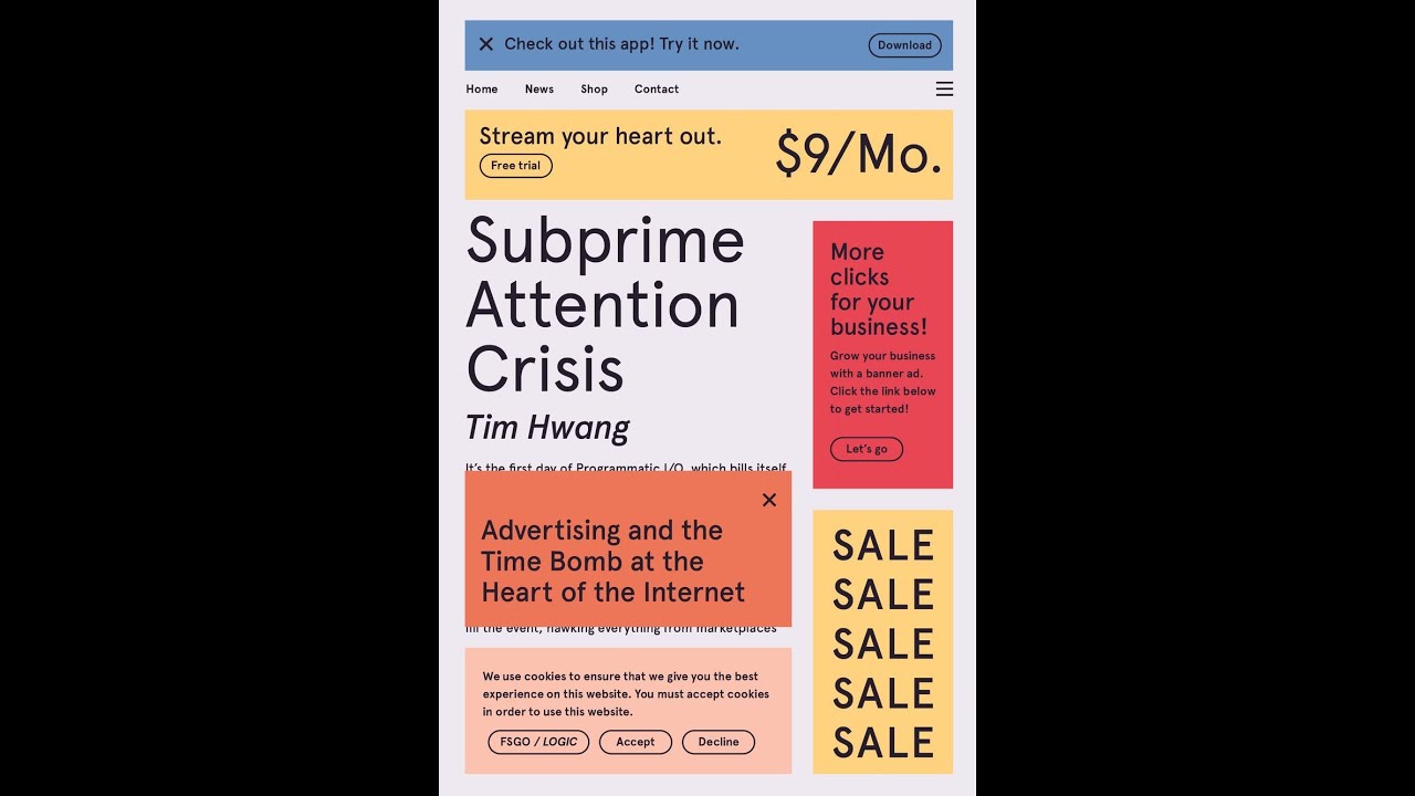 Book Talk with Tim Hwang, Subprime Book Talk - YouTube