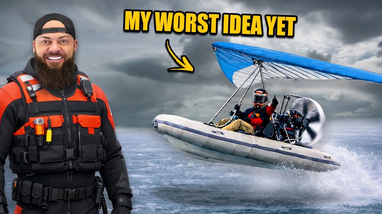 I Bought an Inflatable Flying Boat for My Birthday! - YouTube