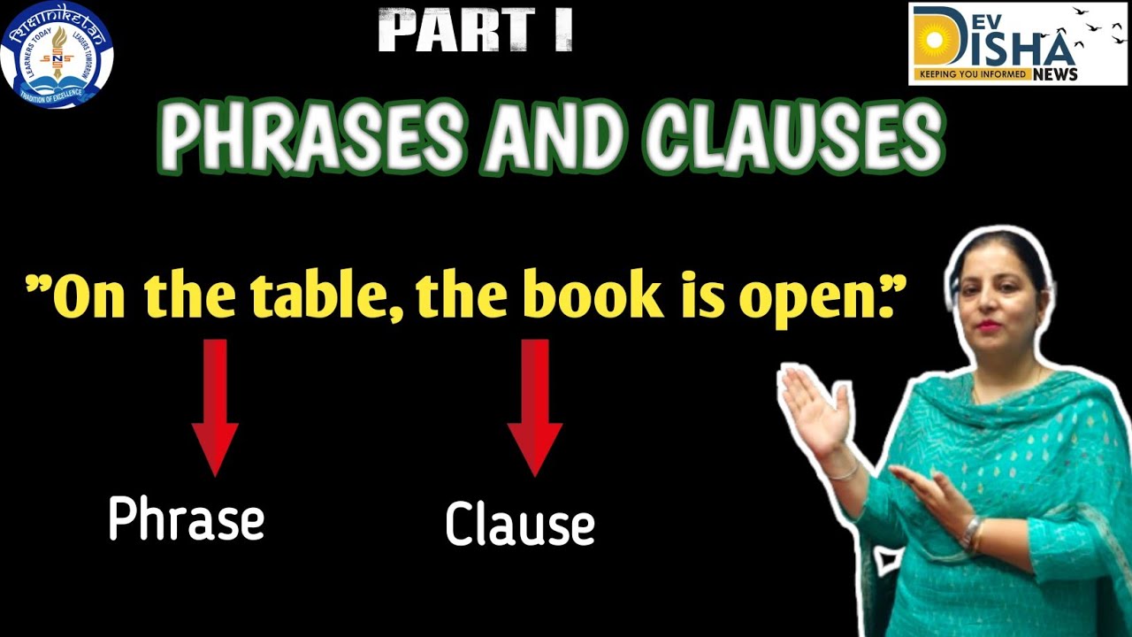 "Learn Phrases and Clauses | Fun Grammar Tutorial for Kids" - YouTube