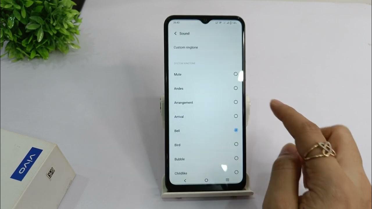 How to change message sound in vivo y30 5g, y30g | vivo y30 ringtone volume kaise badlen - YouTube