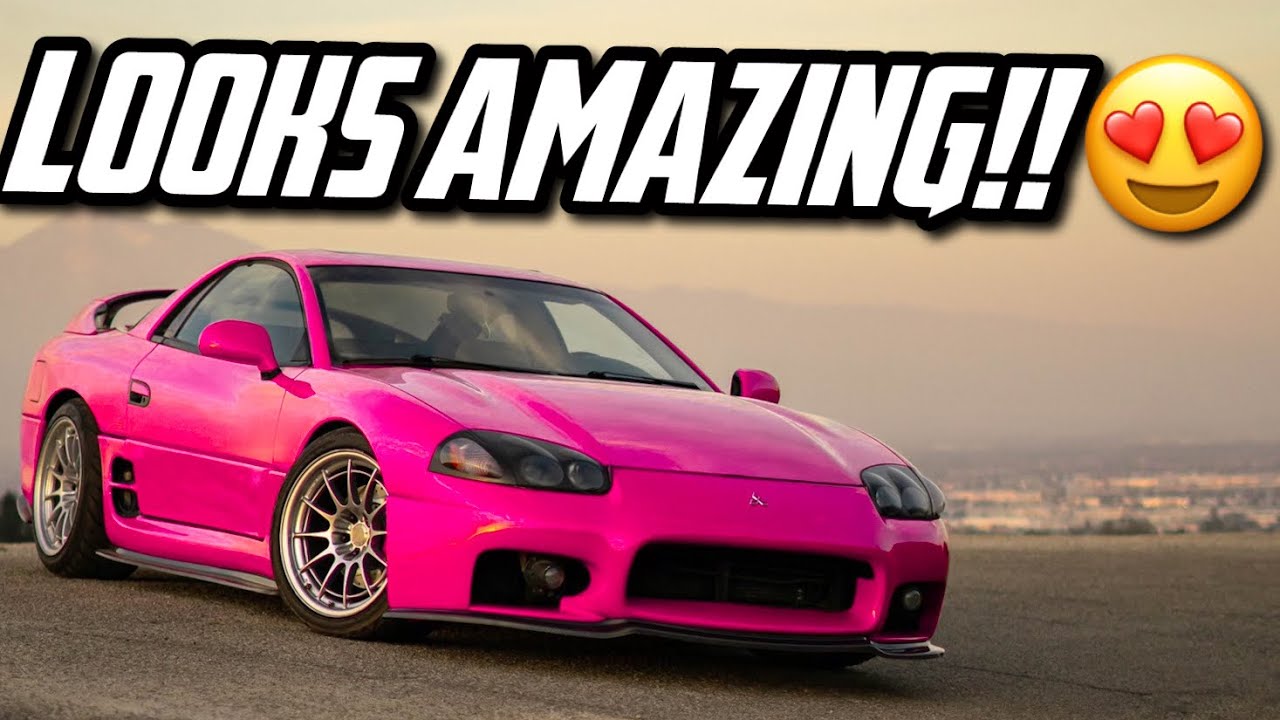 My Mitsubishi 3000GT VR4 gets WRAPPED a NEW COLOR!! | Looks SO GOOD ...