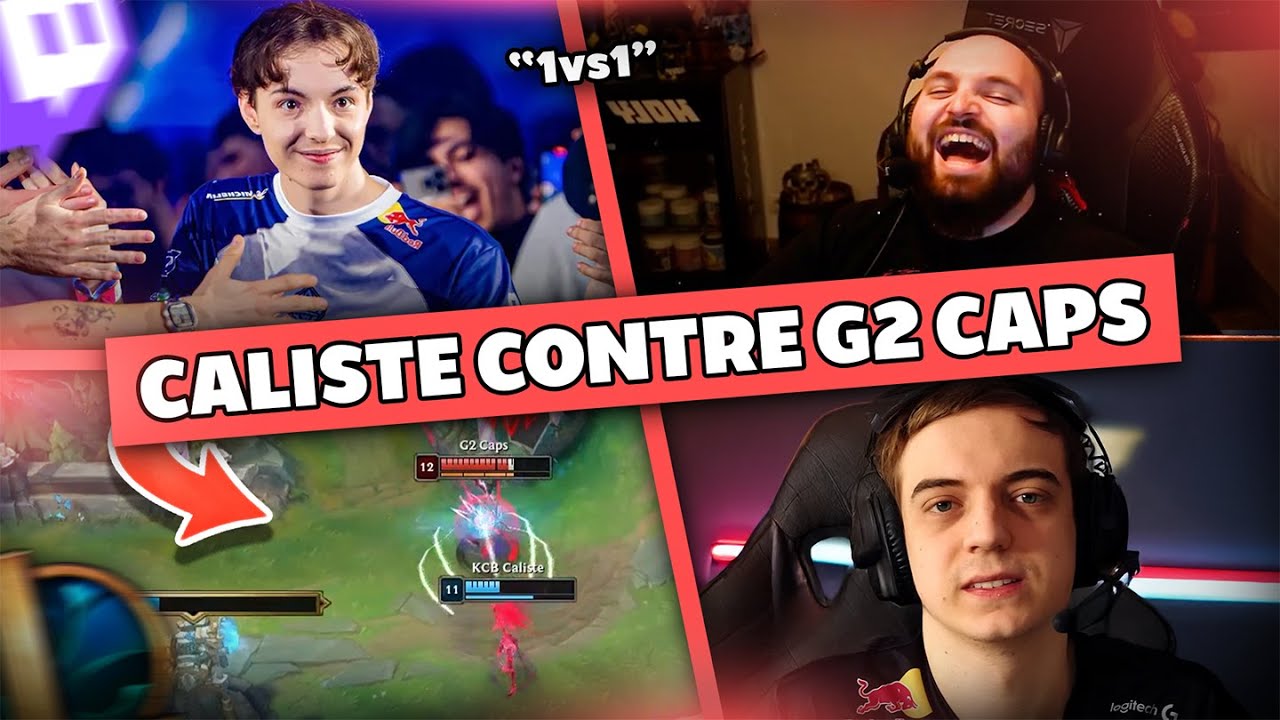 CALISTE CONTRE CAPS, ISMA TIRE SUR HIRO - Best Of LoL #879 Réactions ...