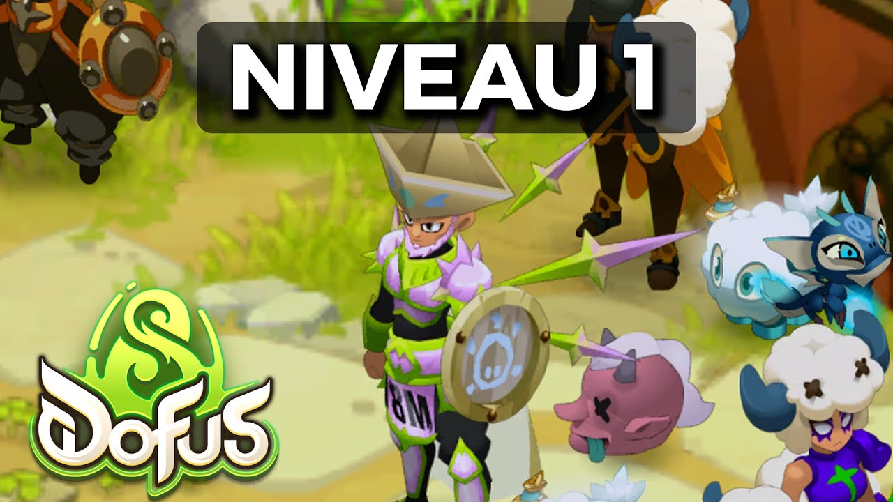 LES PREMIERS NIVEAUX | HUZ VOD DOFUS - YouTube
