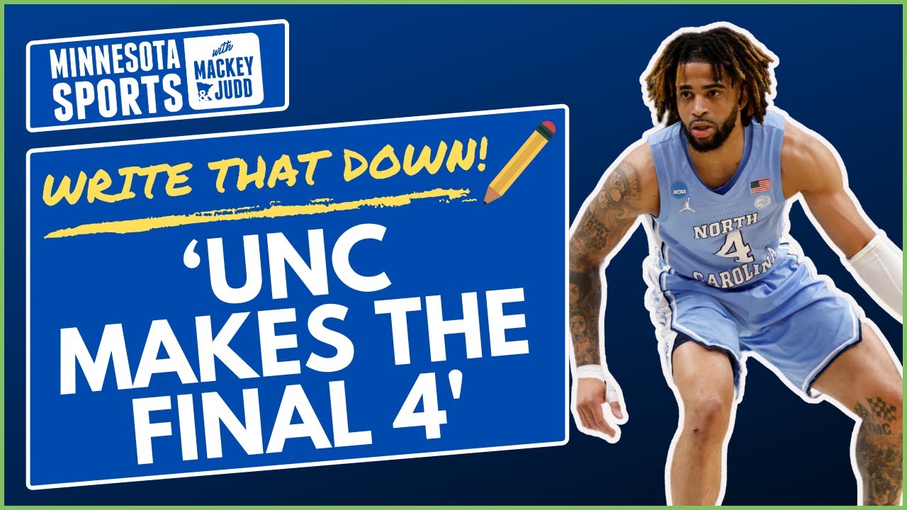 March Madness predictions: UNC in the Final 4! - YouTube