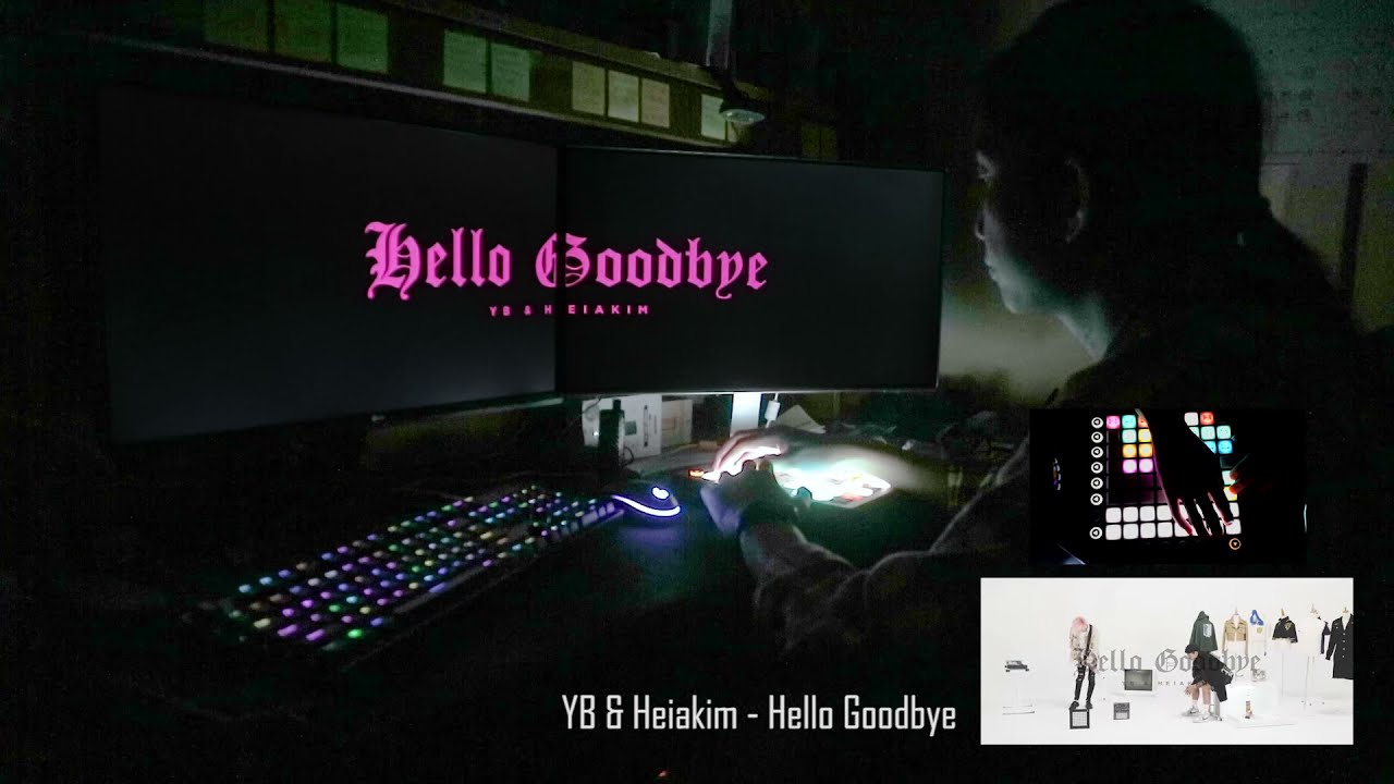 YB & Heiakim - Hello Goodbye | VISUAL LYRICS #4 TRIL21 - RESOLUME 6 ...