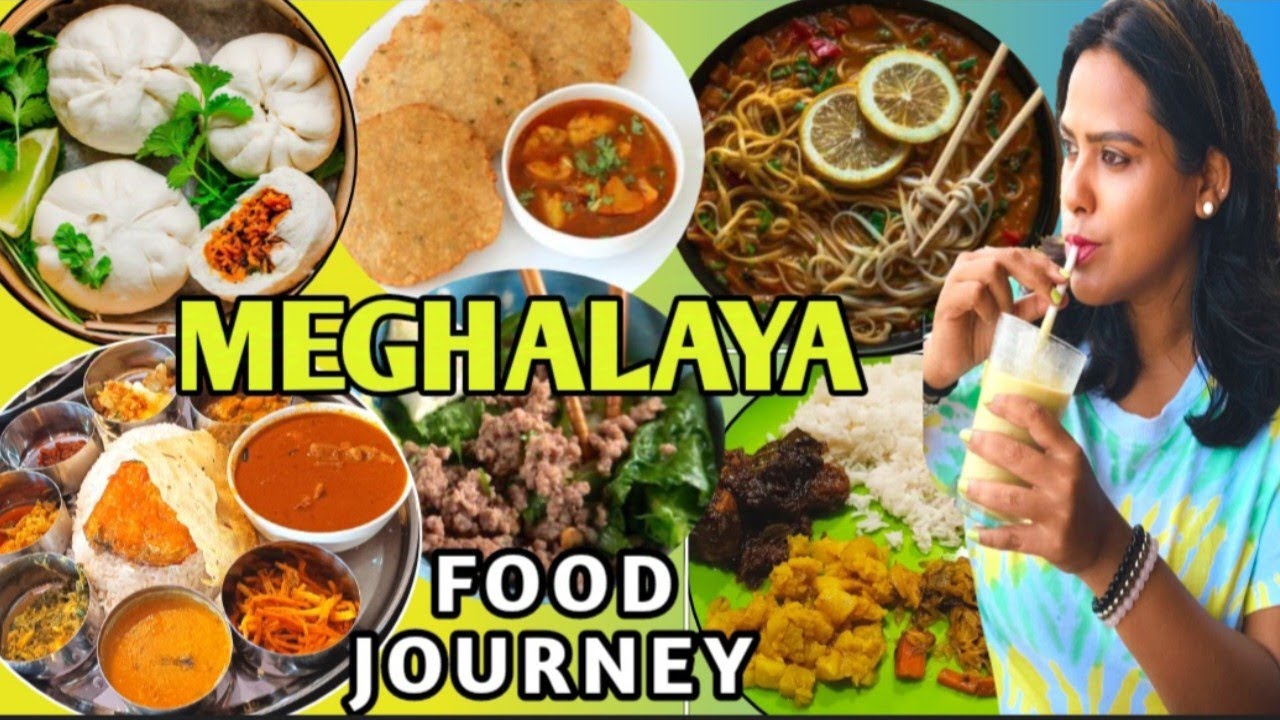 Meghalaya Food Experience | Momo, Jadoh, Chicken Curry #food #vlog ...