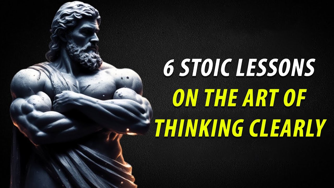 6 Stoic Things On The Art Of Thinking Clearly | You Won't Regret ...