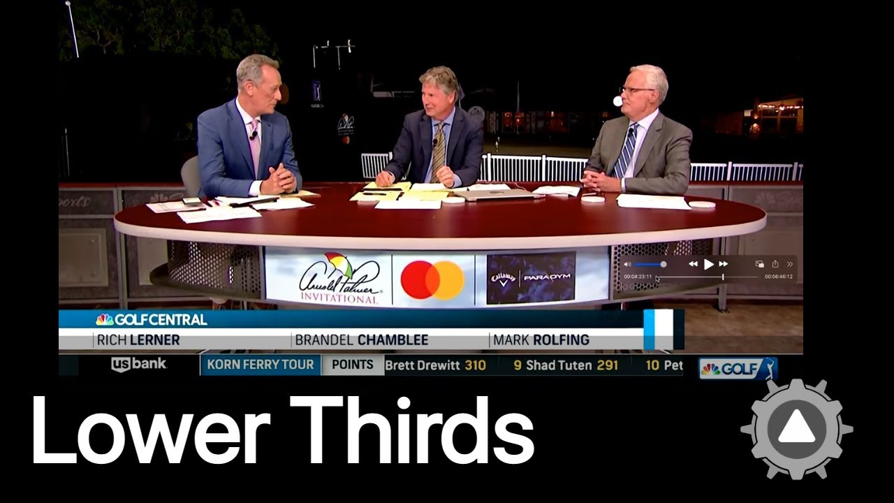 Focus on Lower Thirds - YouTube