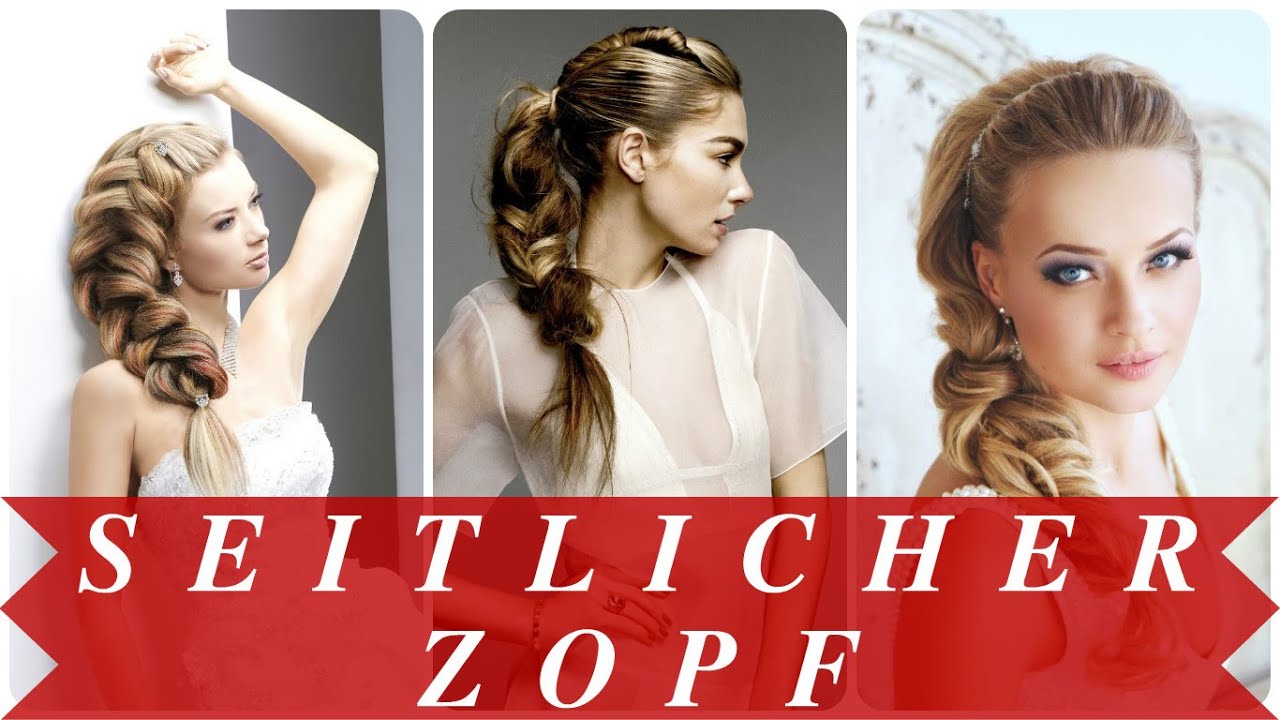 Seitlicher zopf - YouTube