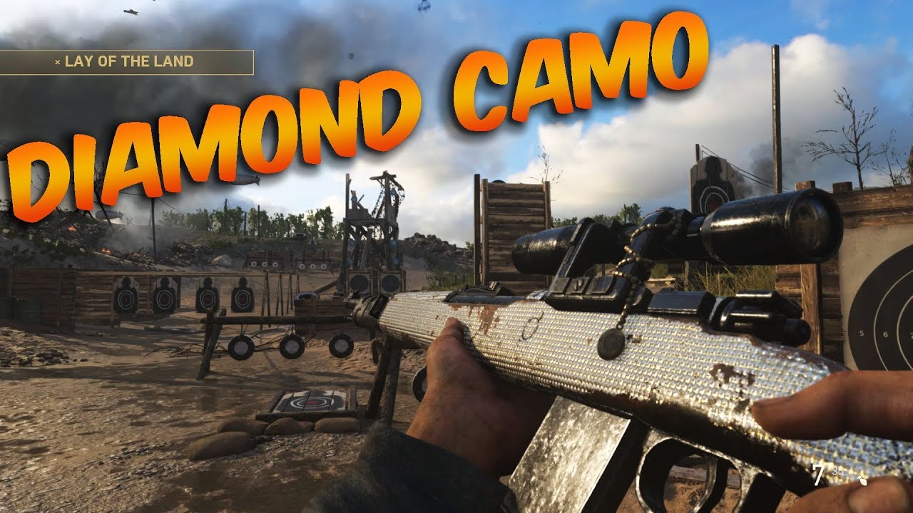 COD WW2 UNLOCKING "DIAMOND CAMO" SNIPERS IN WW2 MULTIPLAYER! (Call Of ...
