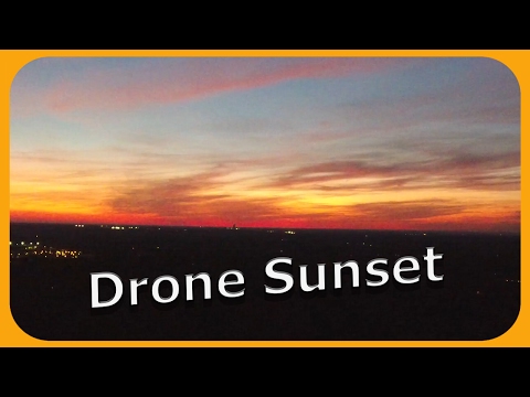 Drone Sunset