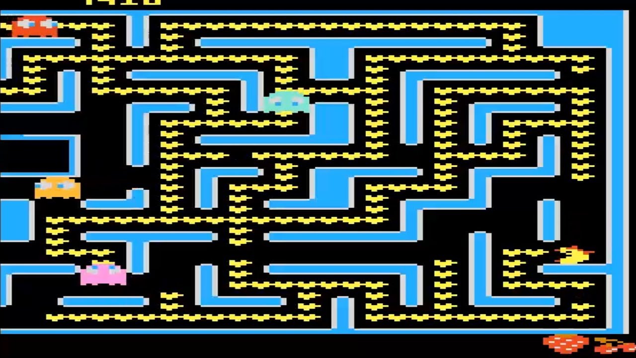 ATARI 7800 JR MS PAC JR MS PAC MAN HEARTS JUNIOR MS PACMAN JR PAC MAN ...