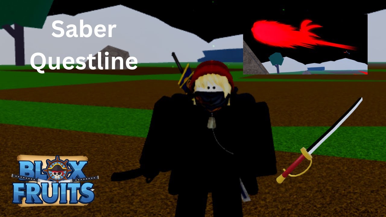 Blox Fruits Tutorial: How To Get Saber Questline - YouTube