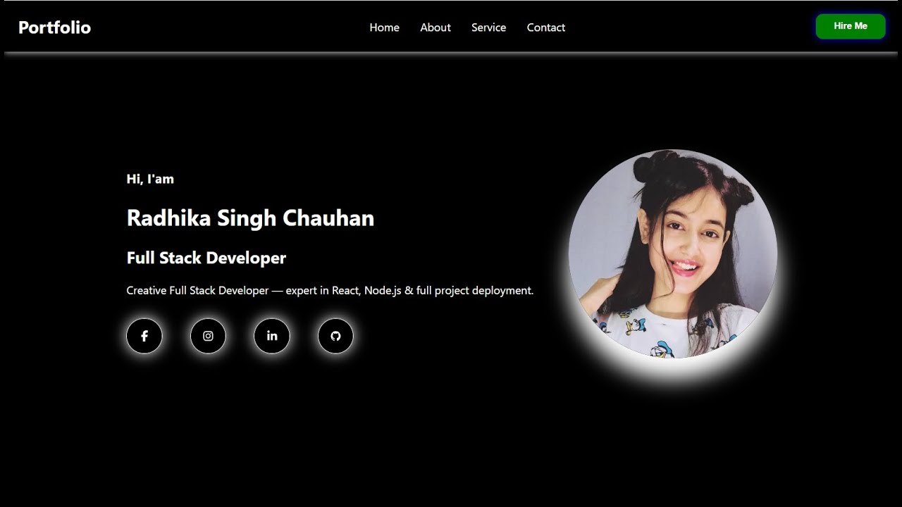 How To Create A Responsive Portfolio Website Using React Js - YouTube