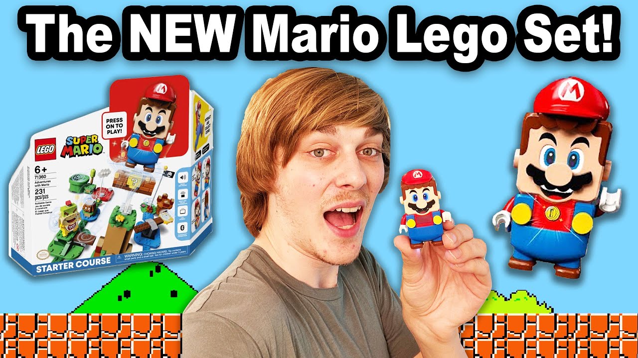 SML Reacts To The New Super Mario LEGOs!!! - YouTube