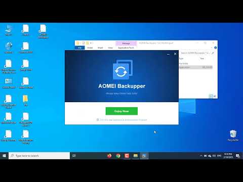 How to install & activate AOMEI Backupper 7.4.2 All Editions