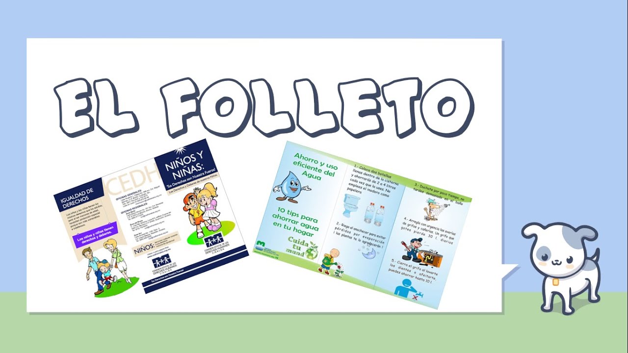 Ejemplos De Folletos Para Ninos Ejemplos De Folletos Para Ninos