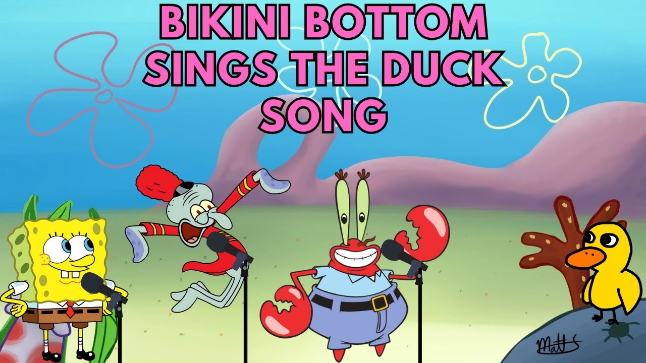 Bikini Bottom Sings The Duck Song - AI Song Cover - YouTube