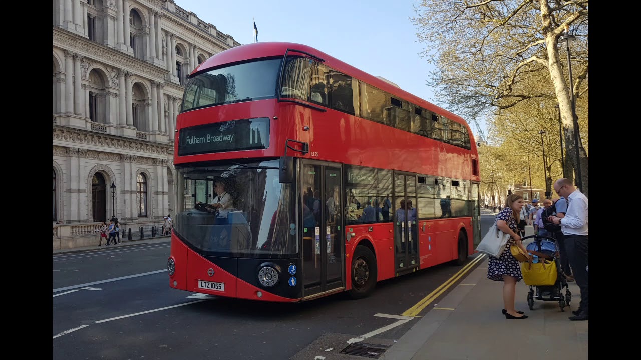Central London Buses April 2018 - YouTube
