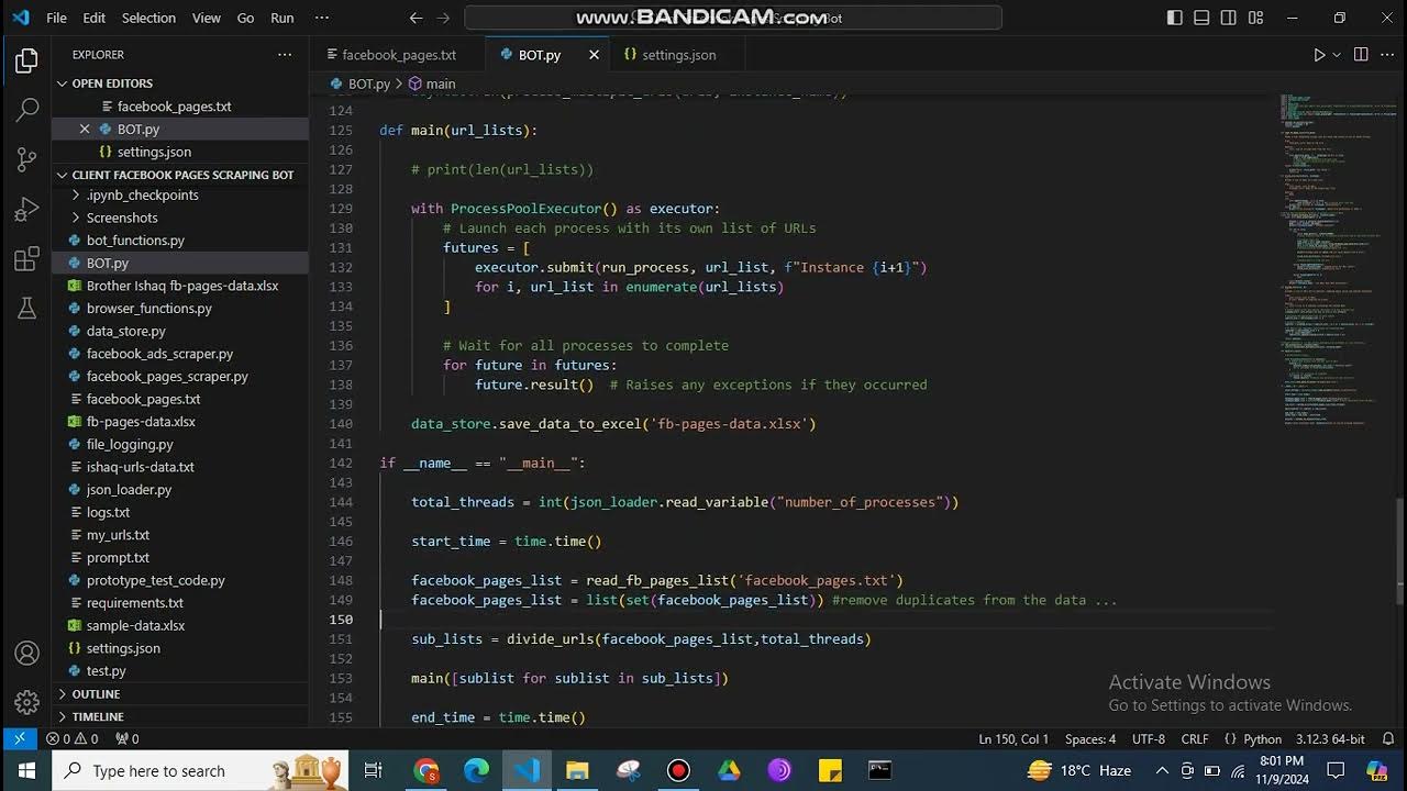 I scraped Business leads data from Facebook Pages of Real Estate Companies (US-Based) using ...