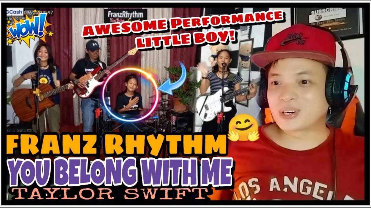 FRANZ Rhythm - YOU BELONG WITH ME (Taylor Swift) | REACTION | @KaJobLow ...