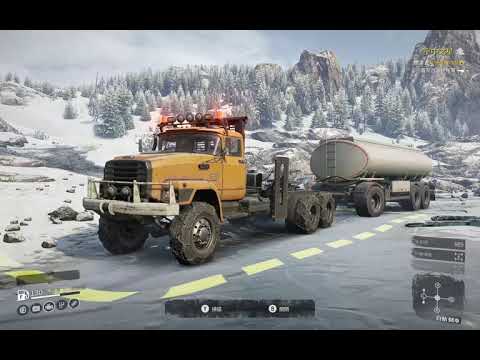 SnowRunner - ZiL E133Vyat Use Metal Detector Search bomber @ Imandra ...