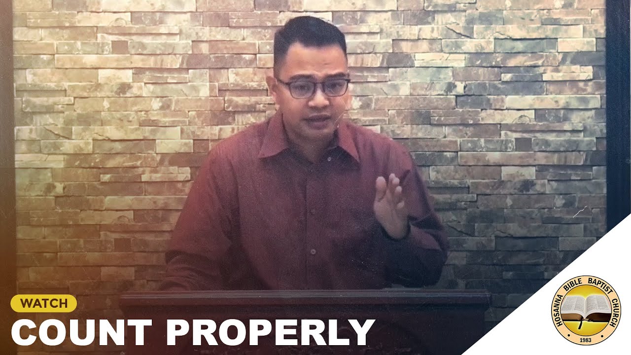 Count Properly | Ilocano Preaching - YouTube
