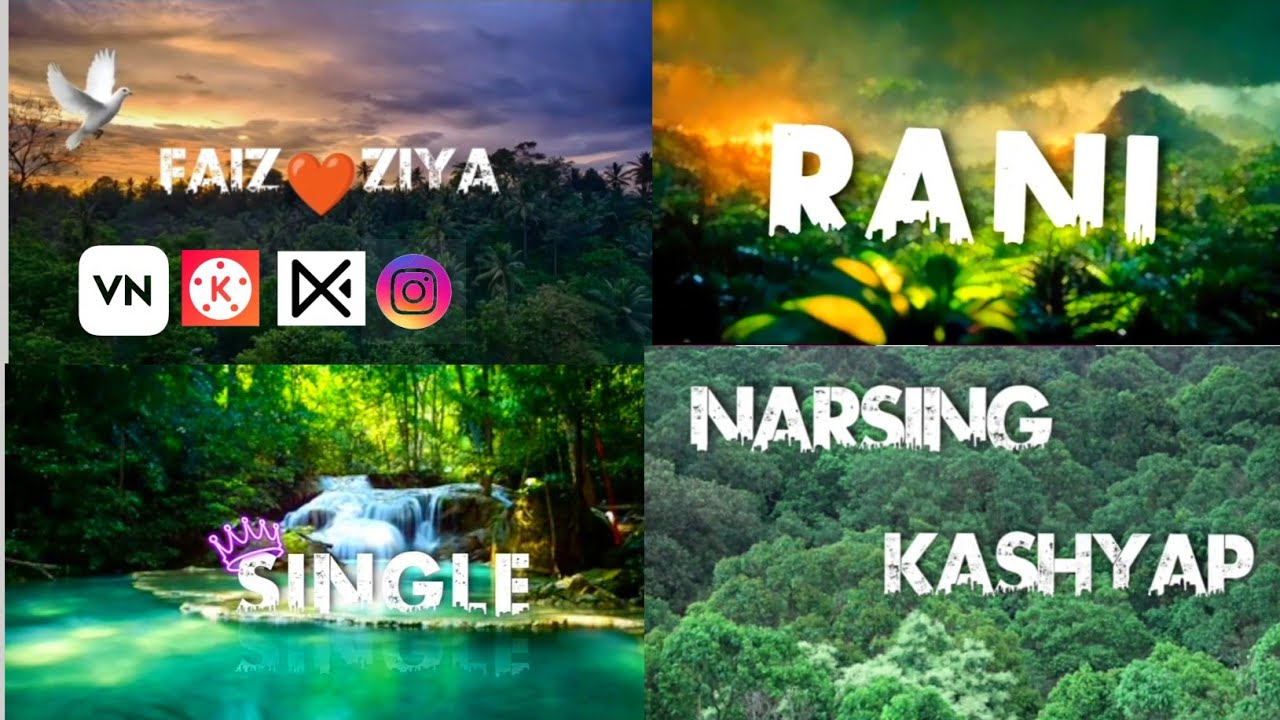 Viral Jungle Name Reels App Name Tutorial New Template JUST ONE viral-jungle-name-reels-app-name-tutorial-new-template-just-one