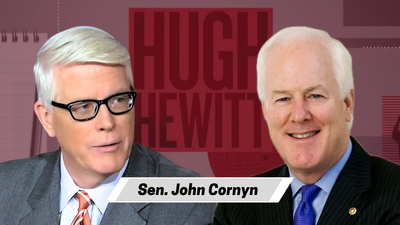 Sen. John Cornyn joined Hugh to discuss the need to press forward with ...