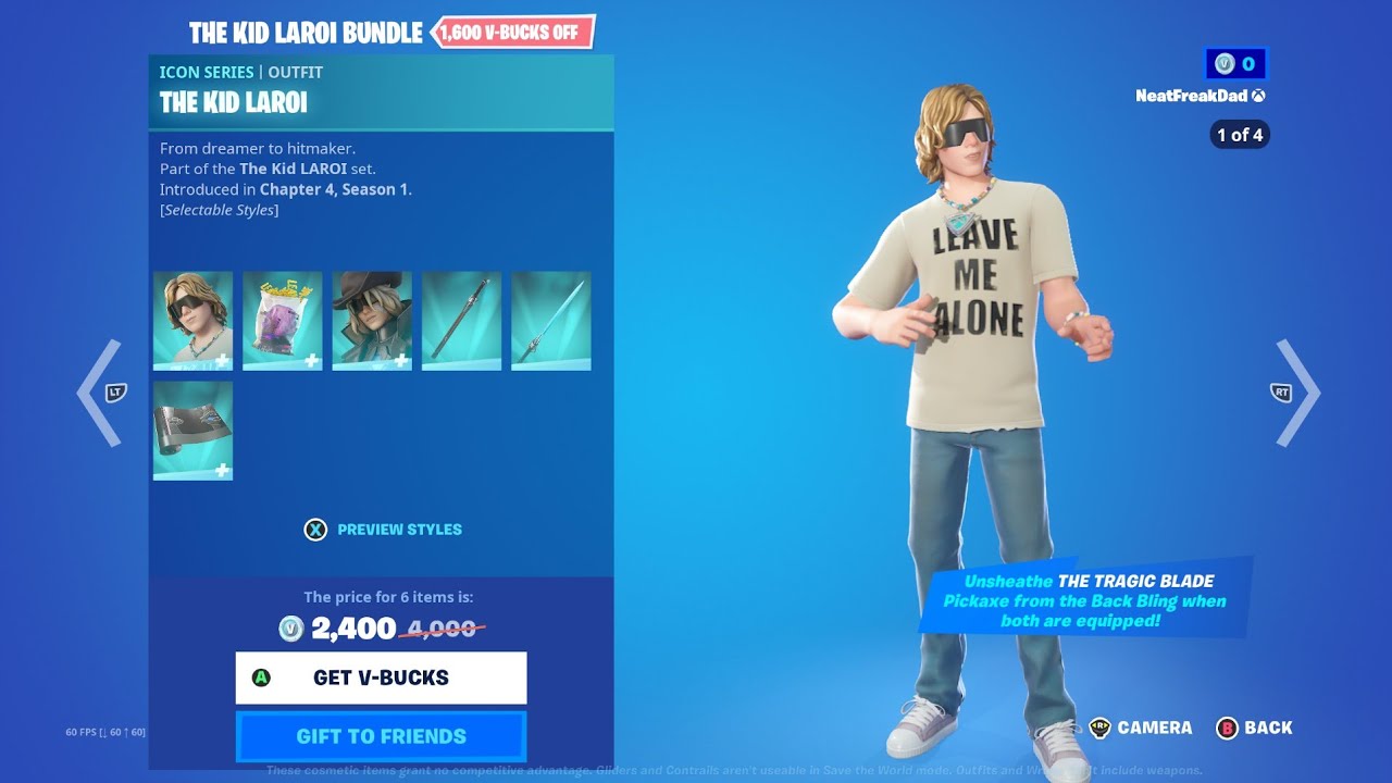 Fortnite Item Shop 01/26/23 New The Kid Laroi Skins / Bundle - YouTube