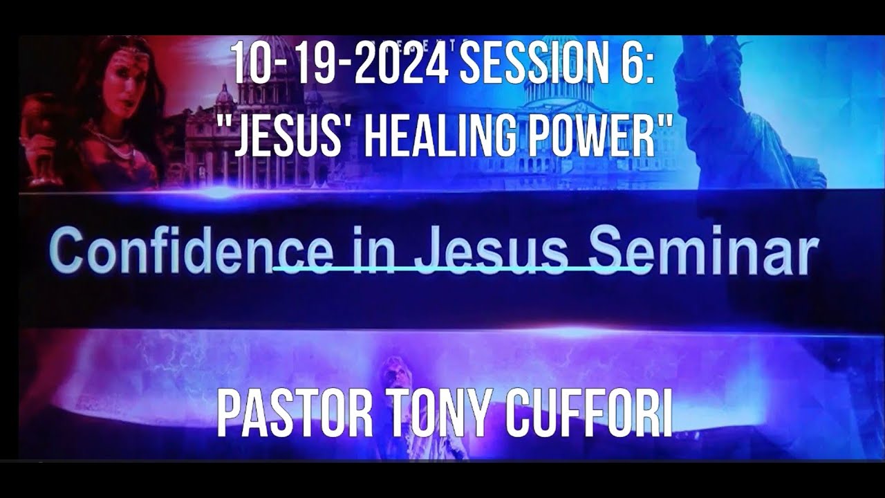 Session 6 - Confidence in Jesus Seminar - YouTube