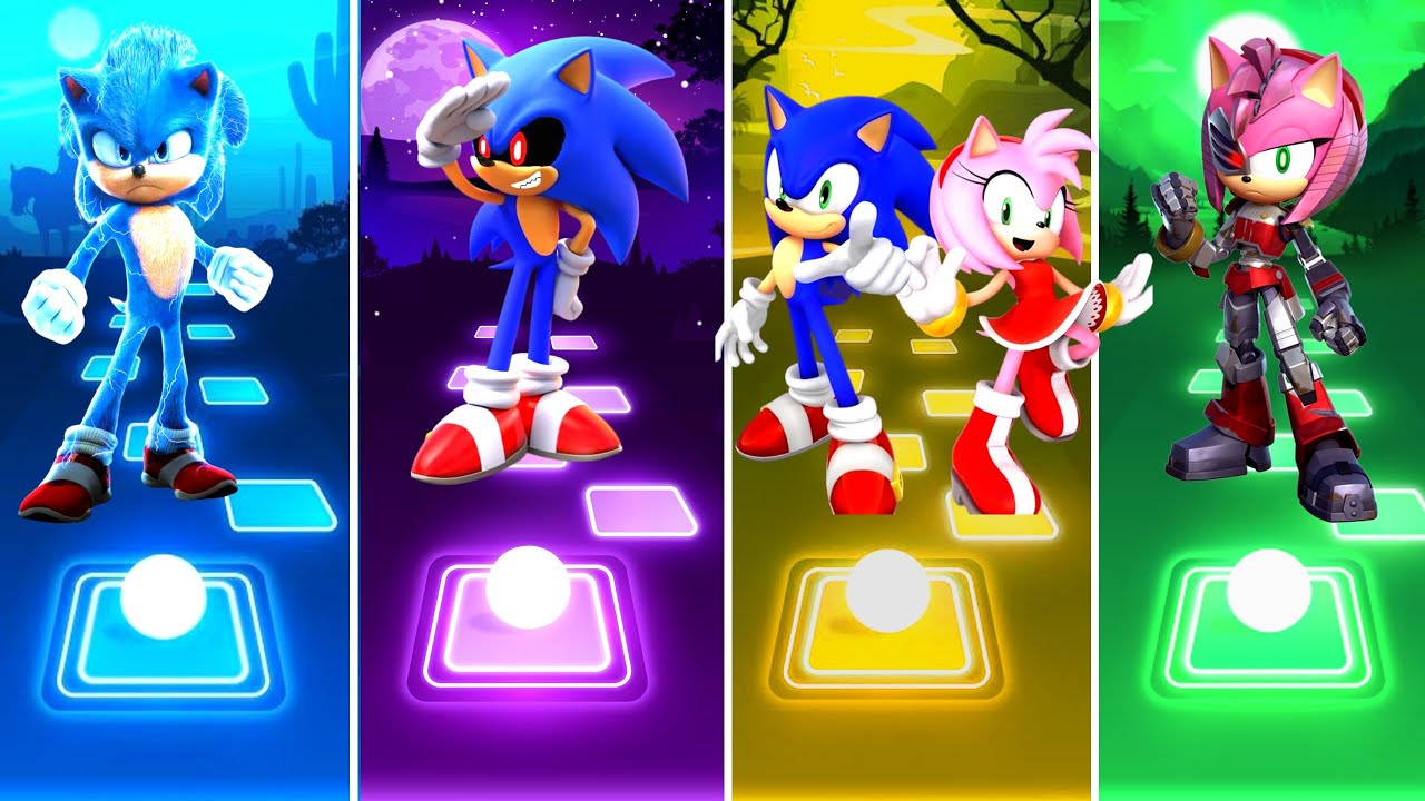Sonic The Hedgehog 🆚 Sonic Exe 🆚 Sonic Amy 🆚 Metal Amy. 🎶 Who Is Best ...