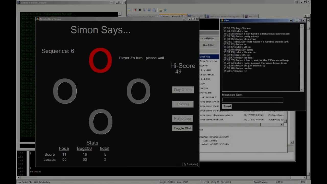 Autohotkey Simon Game Youtube