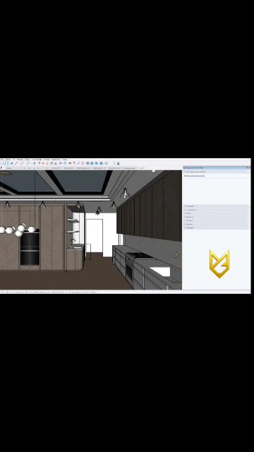 Complete Kitchen Modeling in SketchUp | Design and Millwork Detailing ...