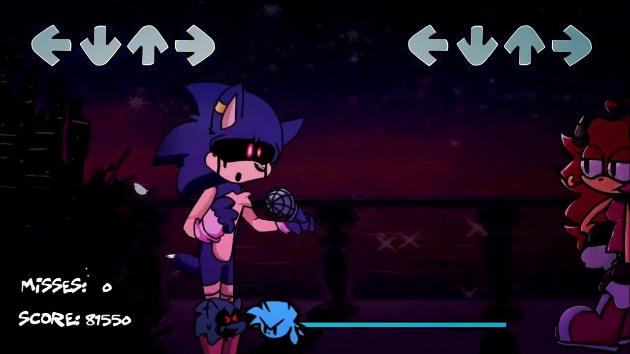 Malediction Fnf Cursed Sonic Youtube