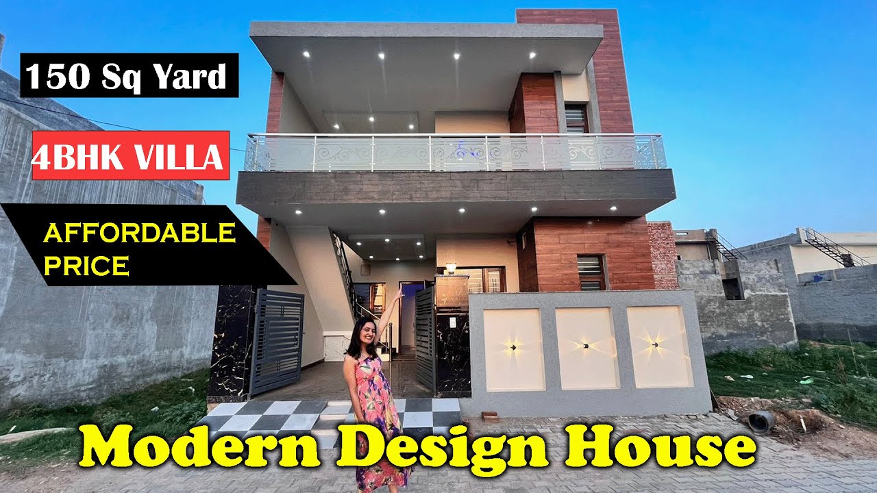Affordable House 150 SQ Yard 5BHK Corner Villa | Best Interior Designs ...