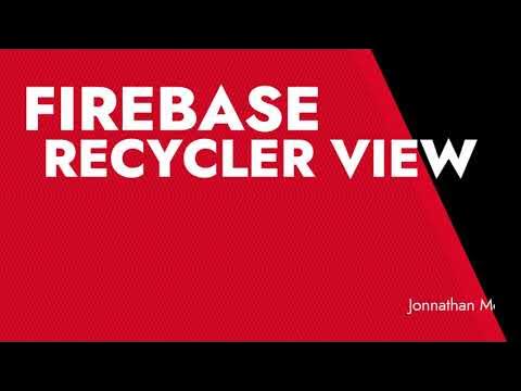 Actividad 2-2. Firebase RecyclerView - YouTube