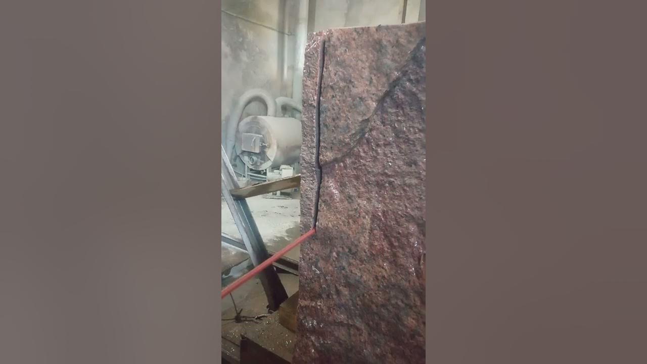 Тросовой фрез по камню - YouTube