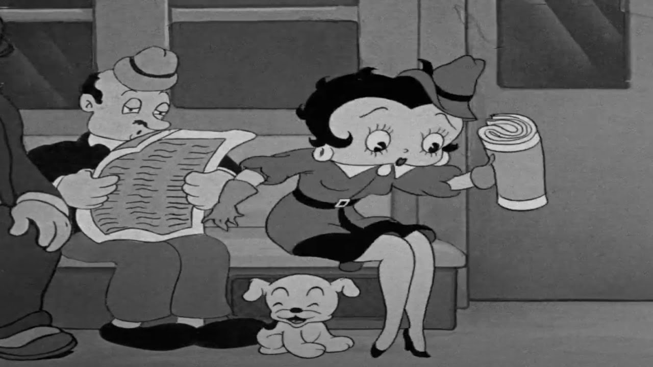 Betty Boop Riding the Rails 1938 Classic Full Cartoon - YouTube