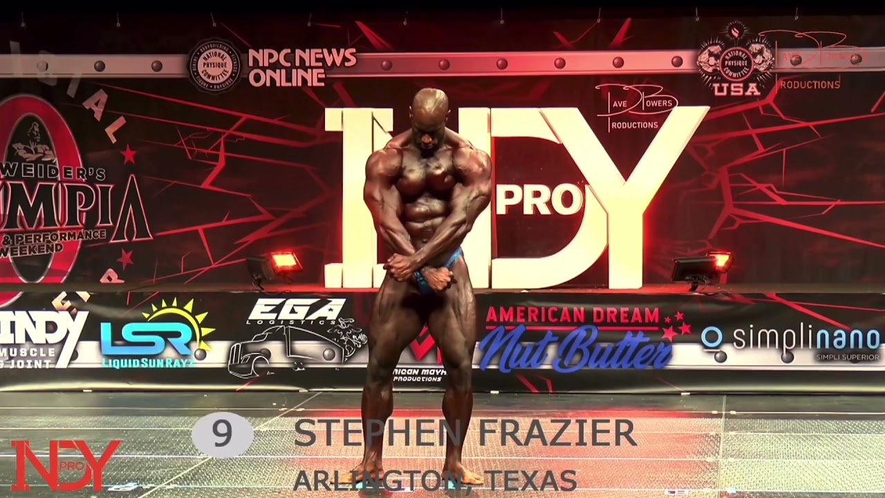 Stephen Frazier Indy Pro Full Posing Routine - YouTube
