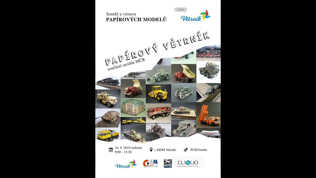 Konkurs Modeli Kartonowych Liberec 2019 - YouTube