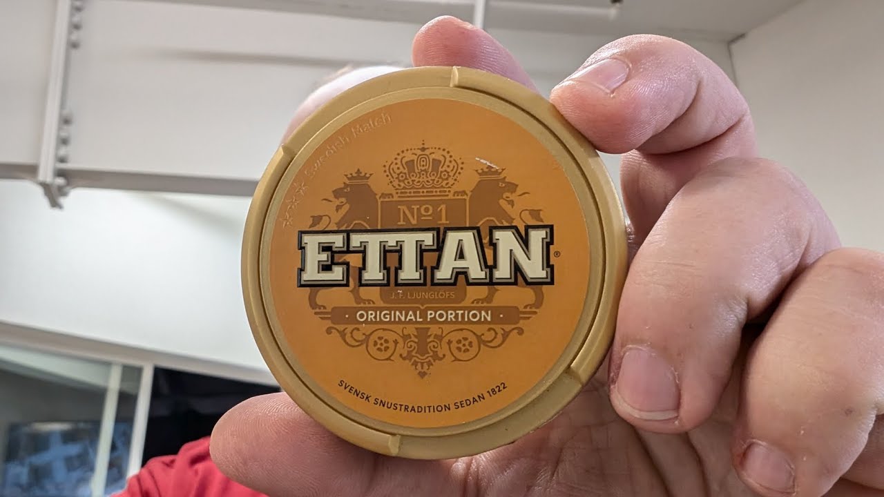 Ettan Original Portion Swedish Snus Tobacco Review - YouTube