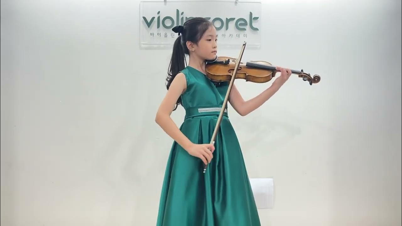 Beriot Violin Concerto No.9 (9yrs) - YouTube