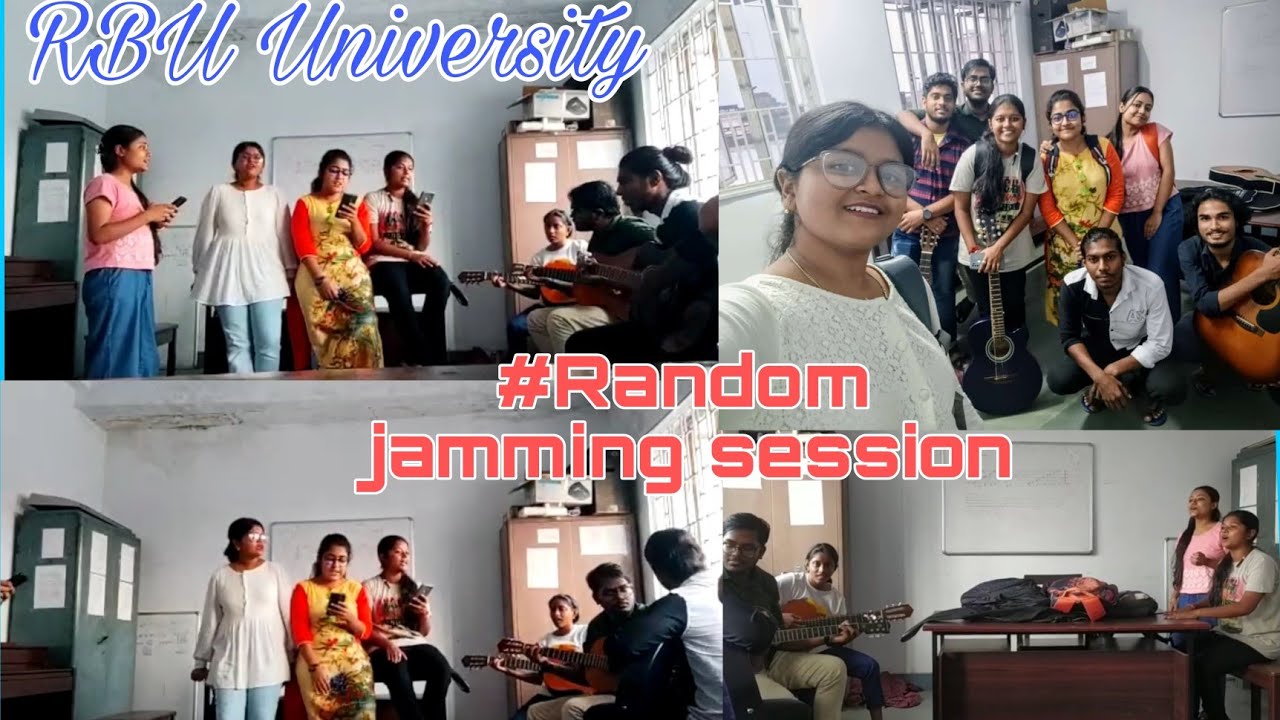 |Random jamming session| Rabindra Bharati University|Bollywood X Tollywood song| - YouTube