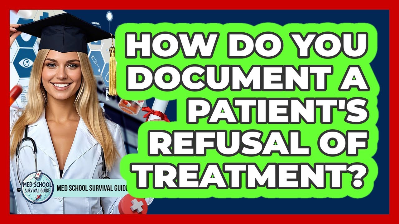 How Do You Document A Patient's Refusal Of Treatment? - YouTube