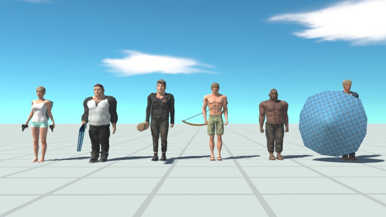 ALL HUMANS vs EVERY UNIT - Animal Revolt Battle Simulator - YouTube