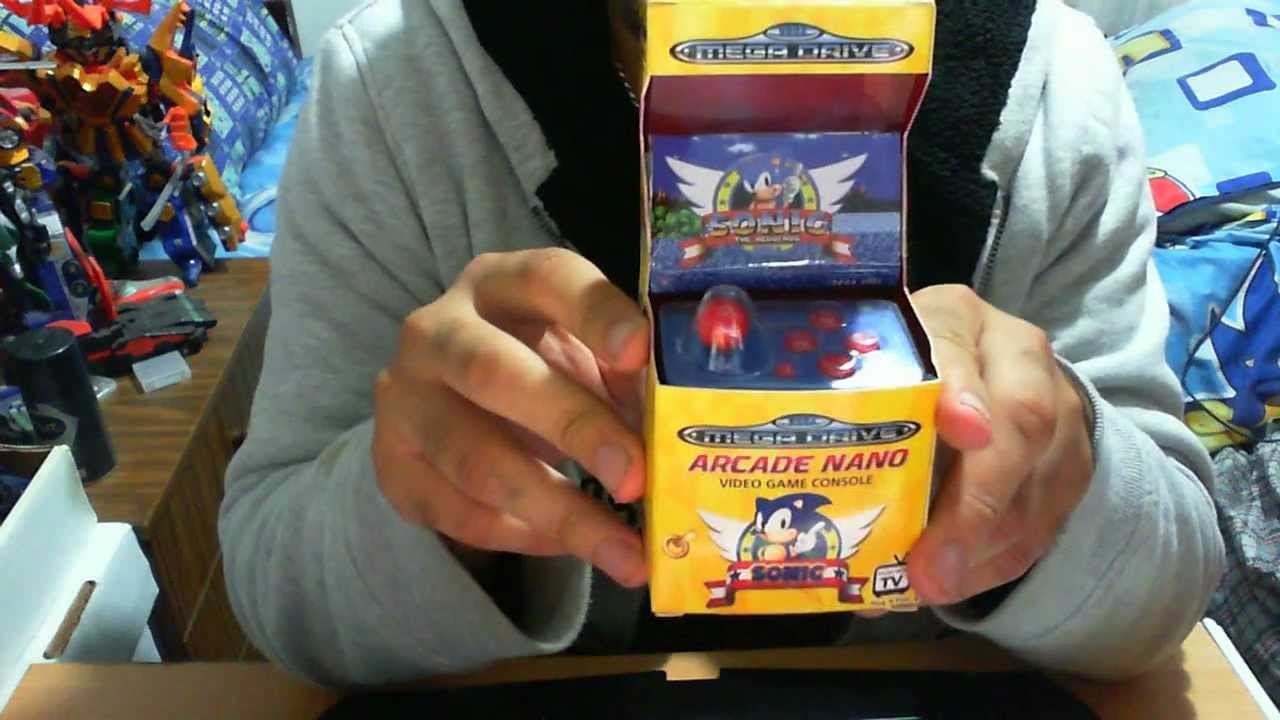 SEGA mega drive arcade nano video game console review - YouTube