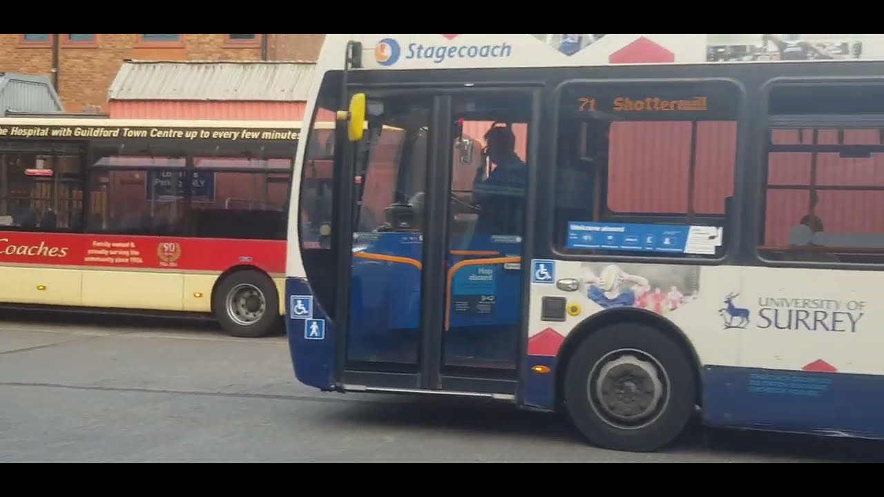 Here is the stagecoach bus 37263 on the number 71 in Guildford ...